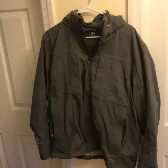 REI | Jackets & Coats | Steel Grey Utility Jacket | Poshmark
